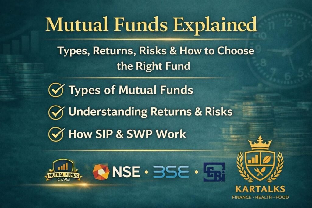 Mutual Funds Explained: Types, Returns & Risks